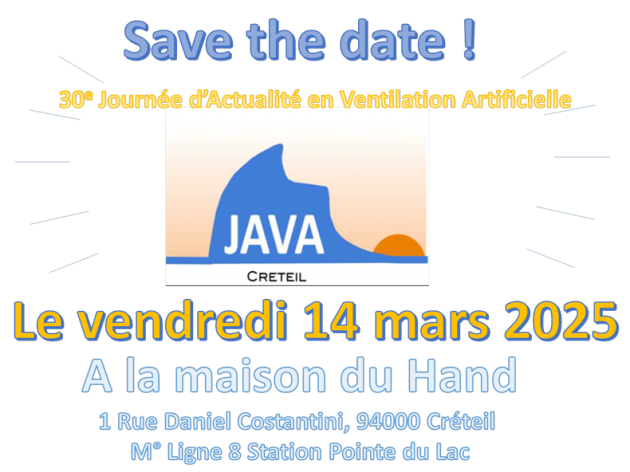 JAVA 2024 - Médecine Intensive Réanimation