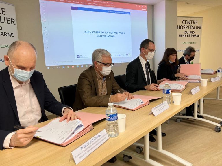 Signature d'une convention d'affiliation entre l'AP-HP. Mondor, le CH ...
