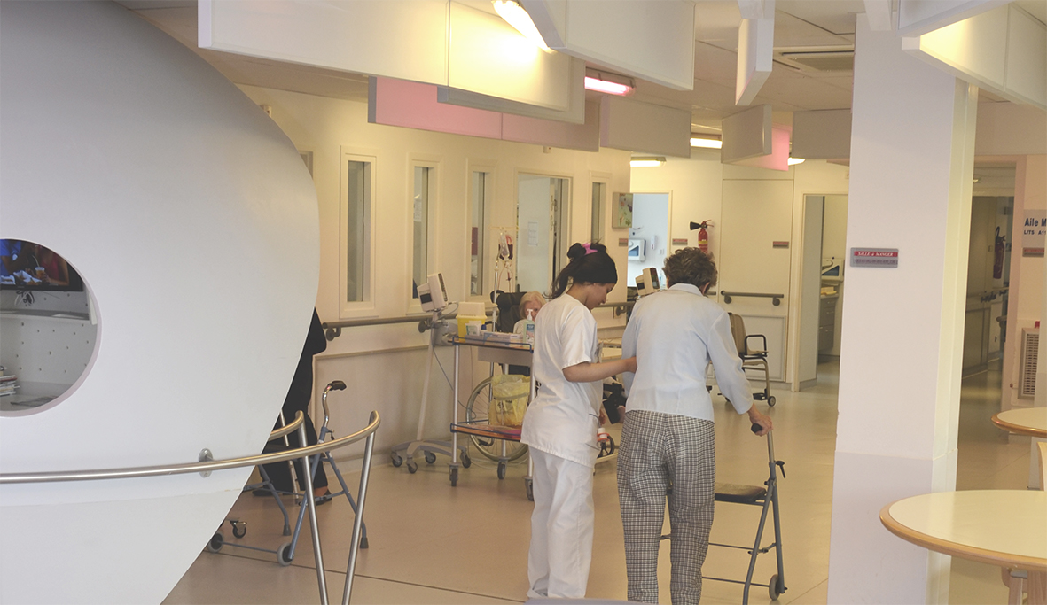 L'offre de soins gériatrique de l'hôpital Emile Roux (AP-HP)